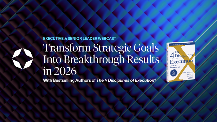Transform Strategic Goals Into Breakthrough Results in 2026 | FranklinCovey